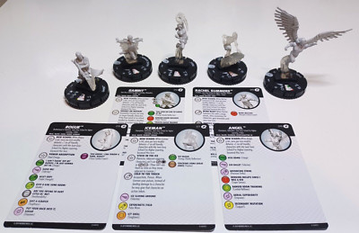 Heroclix: X-Men Regenesis - Deep Cuts lot Angel, Iceman, Rogue, Gambit ...