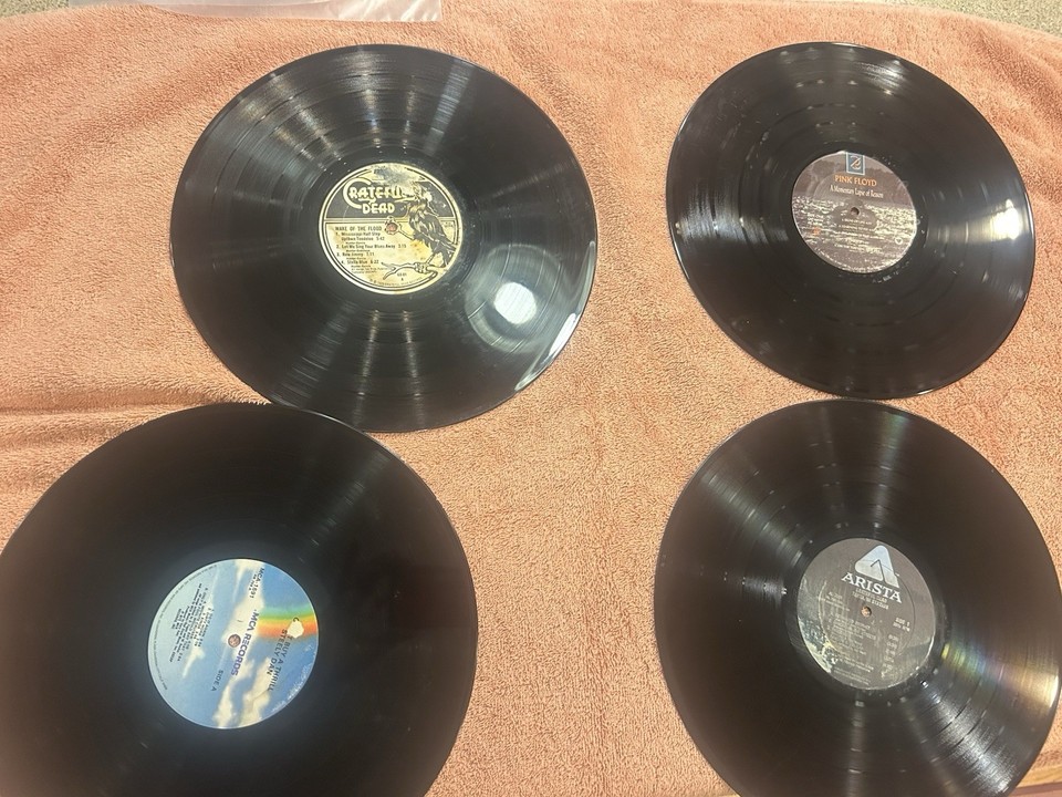 Lot of — Vinyl Records (Beatles; Led Zep; Grateful Dead; Pink Floyd ...