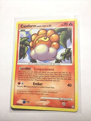 CASTFORM - 51/146 - Legends Awakened - Pokemon Card - PL | eBay