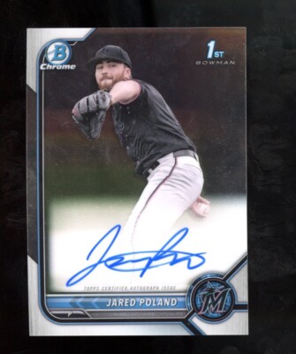 2022 Bowman Chrome JARED POLAND Auto #CDA-JPD | eBay