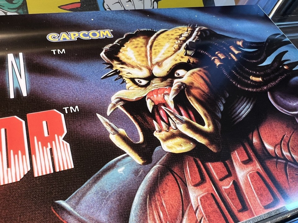 Alien vs Predator Arcade Marquee 26"x8" | eBay