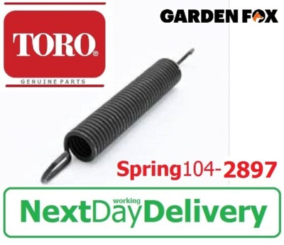 Genuine TORO DH210 Transmission Drive TENSION SPRING - 104-2897 | eBay UK
