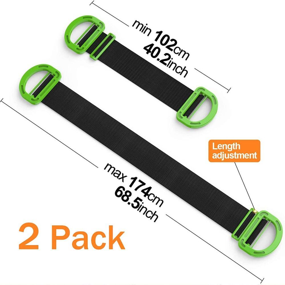 2pcs Black Lifting Moving Straps Box Lifting Moving Belt for House Move ...