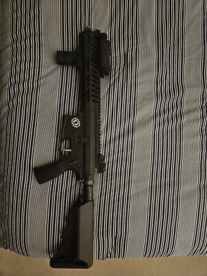 Fully Built Lancer Tactical M4 Airsoft Gun. | eBay