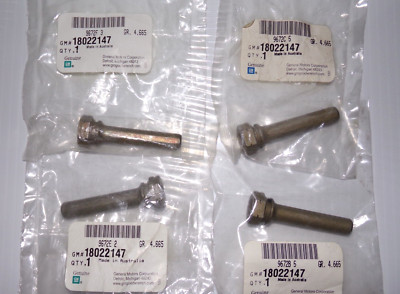 Lot of FOUR GM 18022147 Rear Caliper Pins for 85-96 CORVETTE 88-97 ...