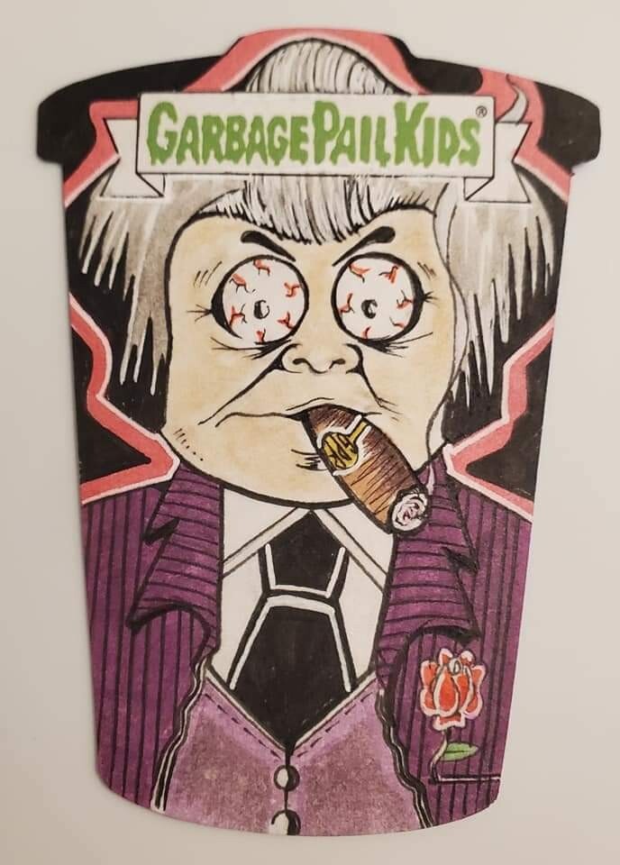 Garbage Pail Kids Greaser Greg AP Sketch Greg Tilson | eBay