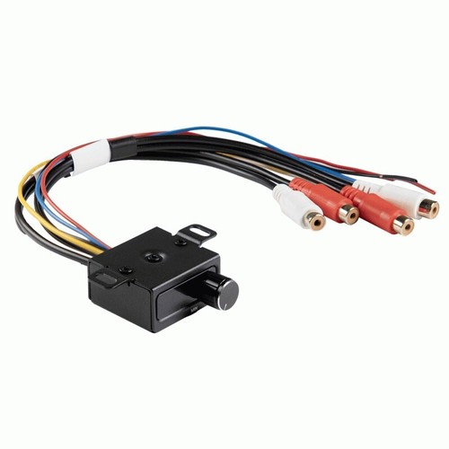 Metra IBR143 Car Bass Amp Remote Level Control Knob Stereo RCA Input ...