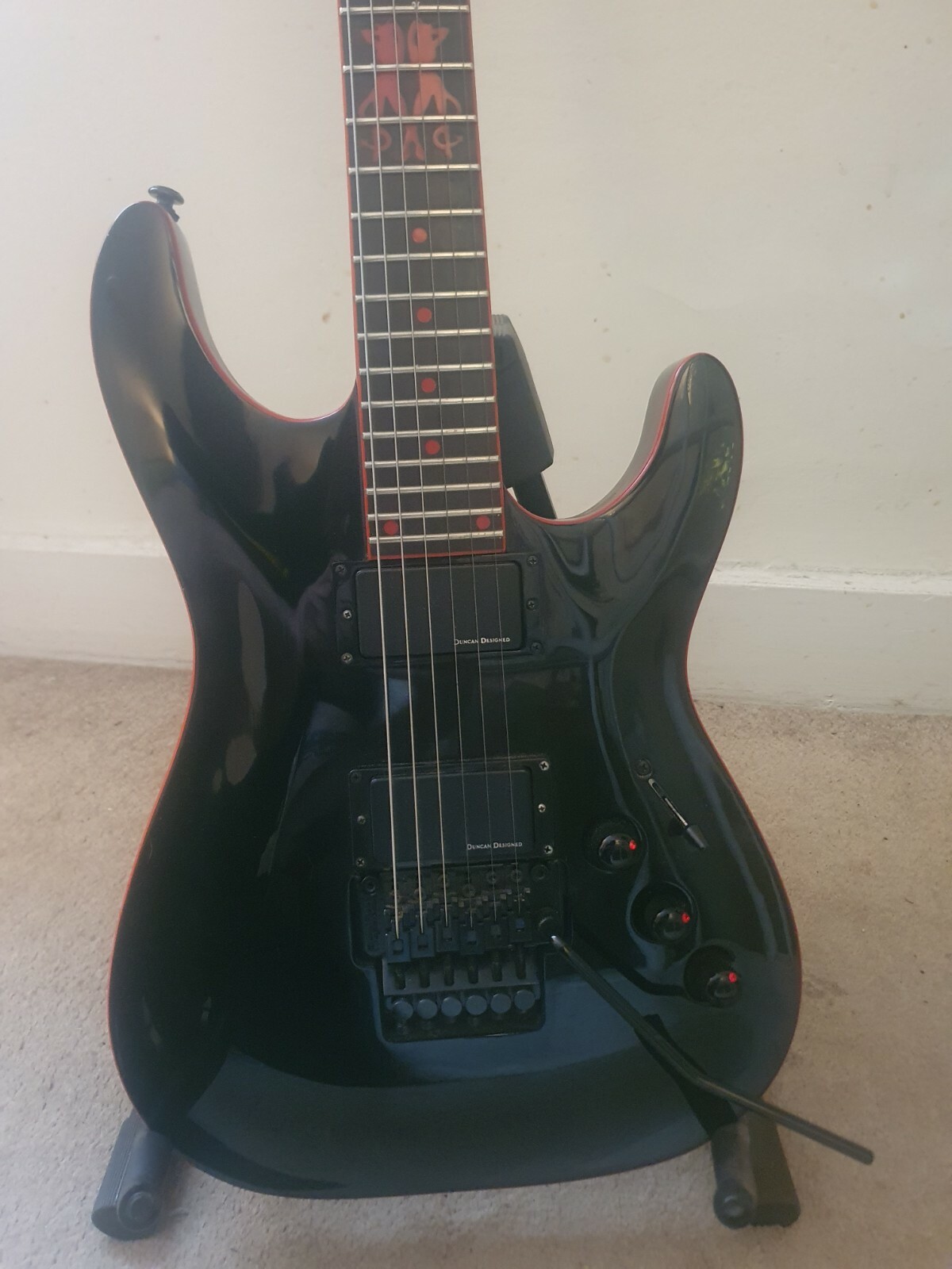 Schecter She Devil With Floyd Rose! | eBay UK