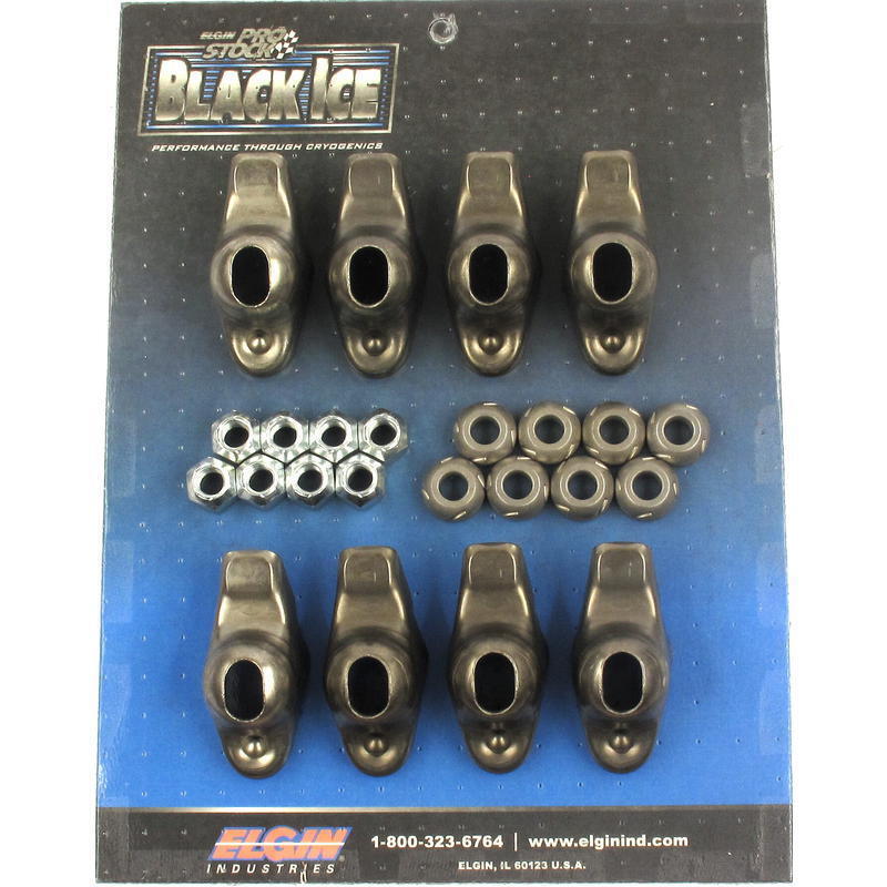 16 Chevy SB 283 327 350 383 400 Rocker Arms Kit | 1.5 Ratio | 3/8 Stud ...