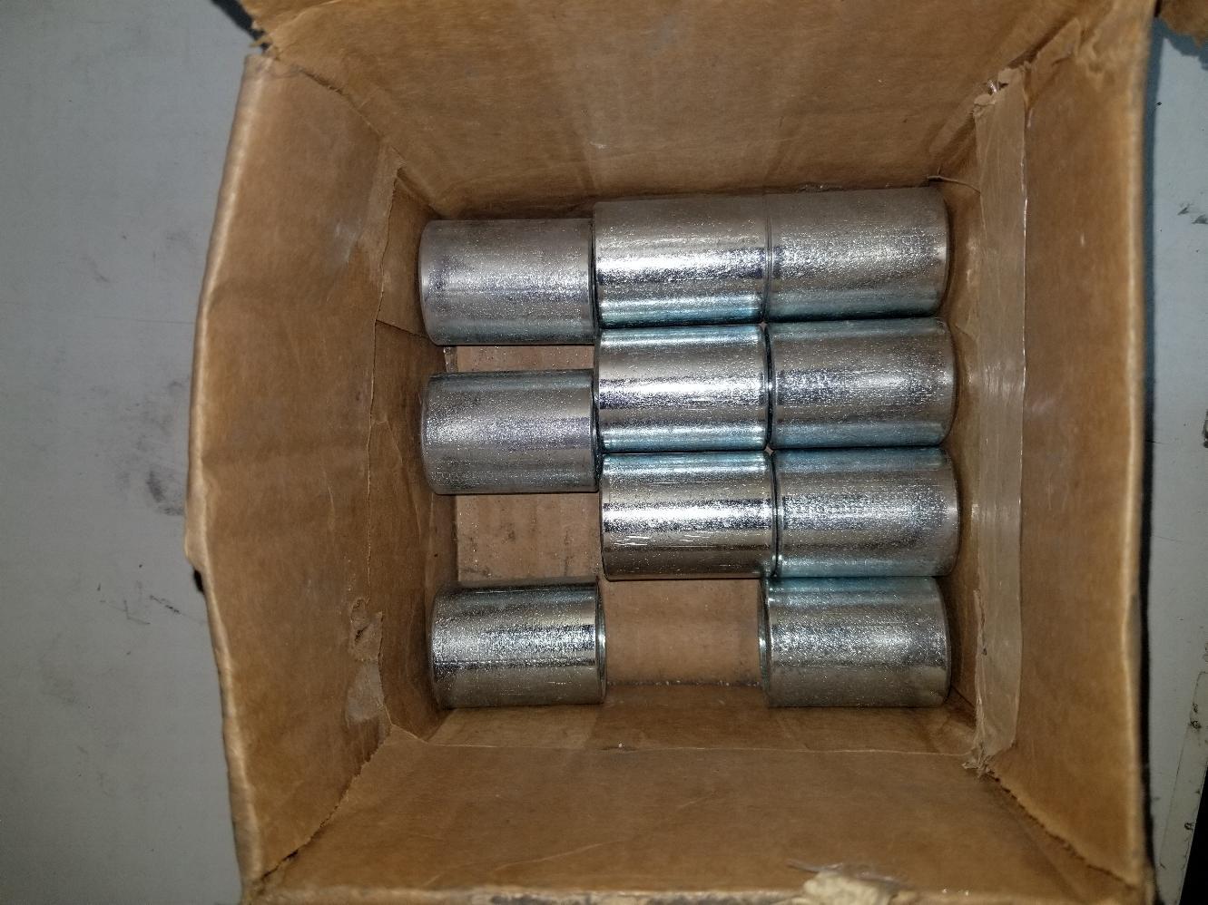 WHEATLAND TUBE 1'' STEEL CONDUIT COUPLING 08458 -Lot of 10 NEW-WITH 10 ...