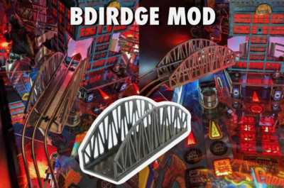Scale Detail Bridge Mod for Stern Godzilla Pro Pinball Machine (3D) | eBay