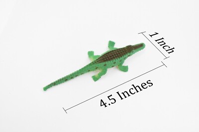 Nile Crocodile, Plastic Toy Reptile, Realistic Figure Model Nile Crocodile, Plastic Toy Reptile, Realistic Figure Model