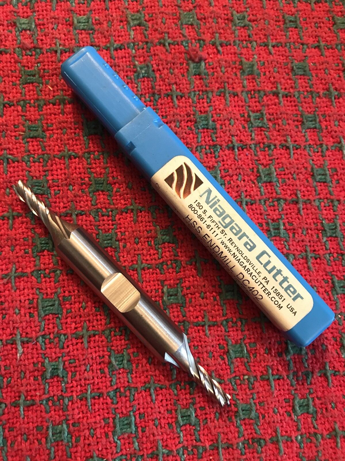 Niagara Cutter USA HHS ENDMILL 4fl 30 Degree RH Square 5/32x 3/8x 7/16x ...