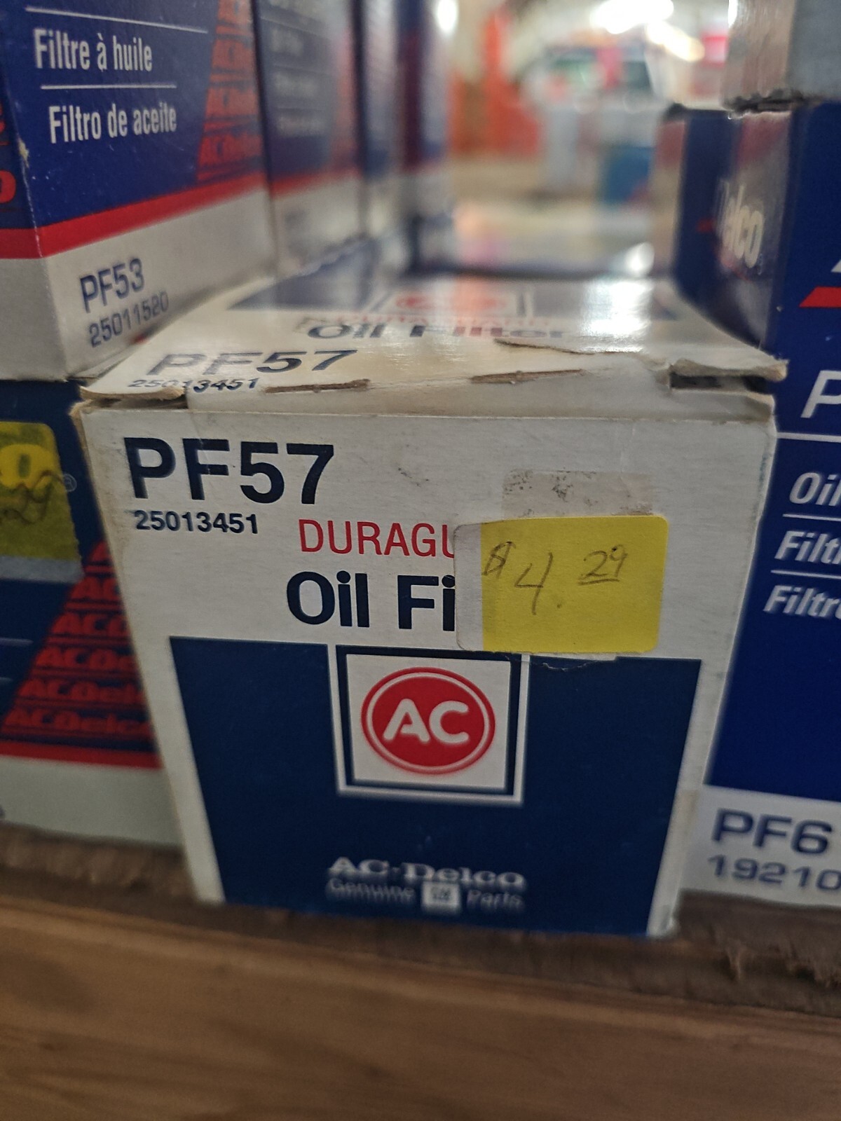 AC-Delco PF57 - cross reference oil filters | oilfilter-crossreference.com