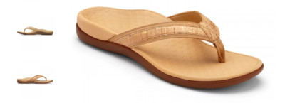Vionic Tide II Gold Cork Toe Post Sandal Flip Flop Women's US sizes 5 ...