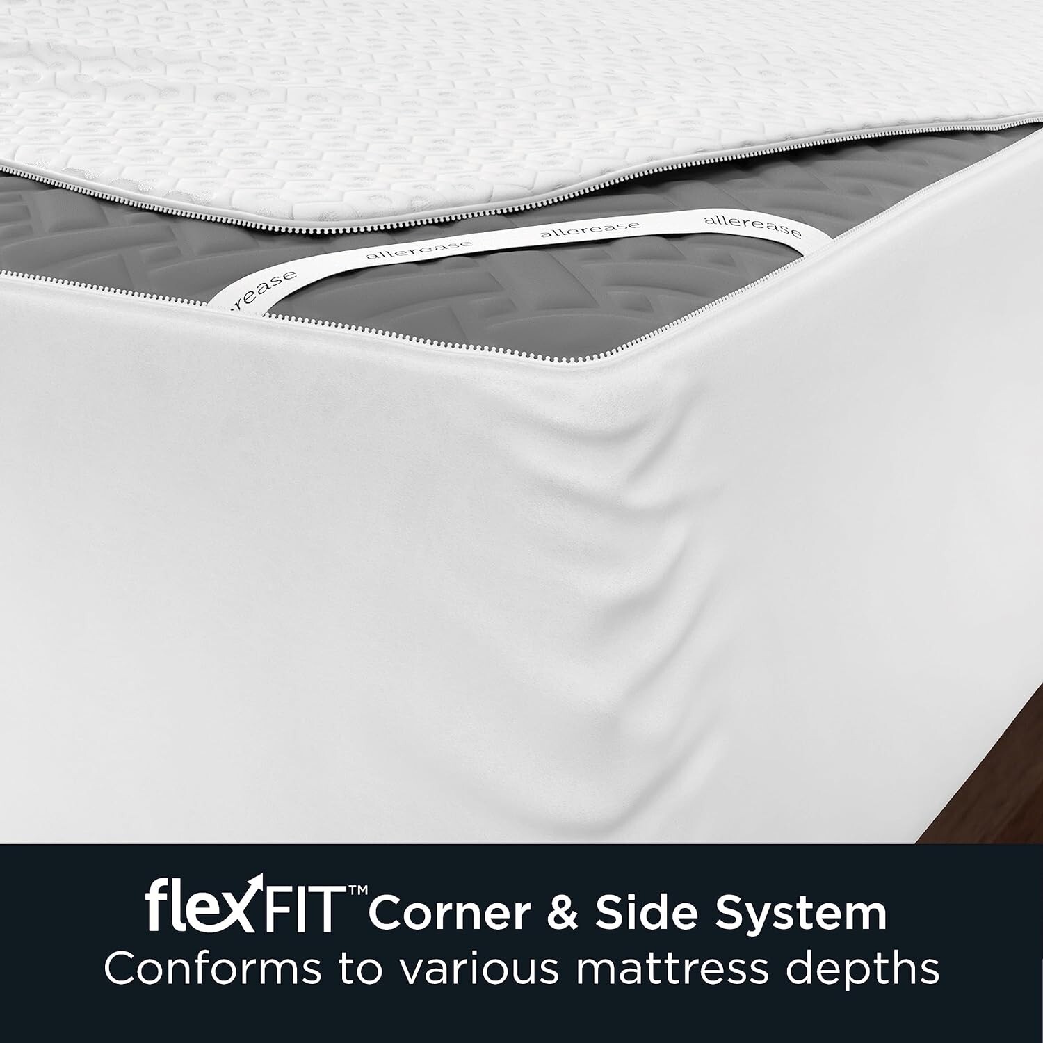 AllerEase Platinum Zip-Off Top Mattress Protector, Queen | eBay