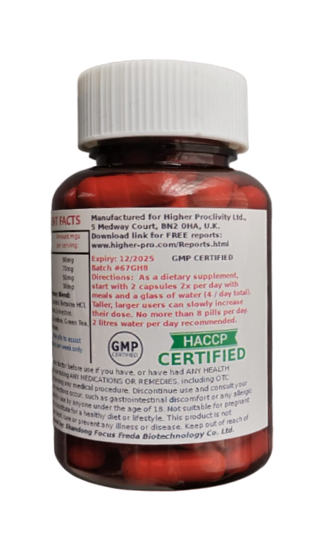 Higher Pro Thyroid Support Appetite Suppressant weight loss slimming ...