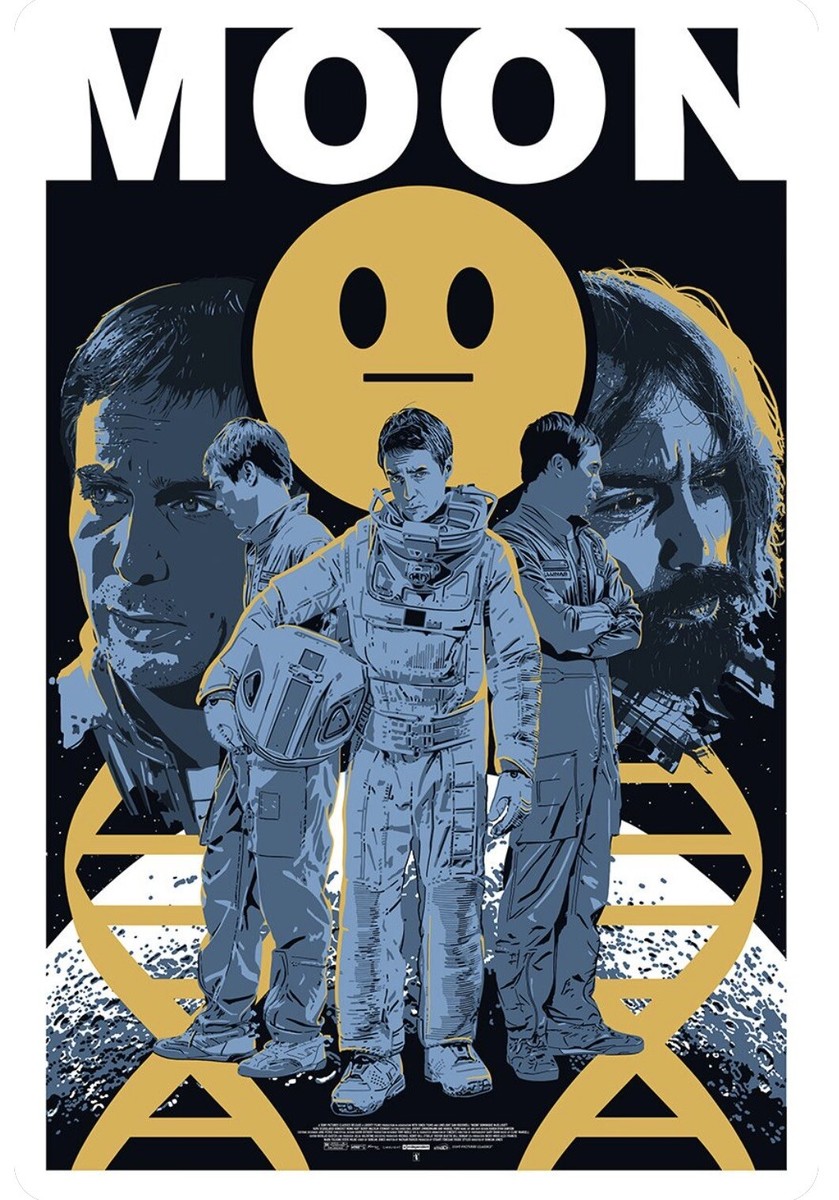 Mond Filmplakat Sam Rockwell