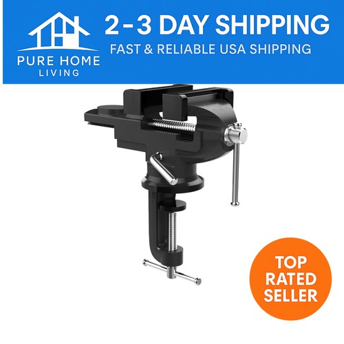 360° Swivel Base Table Vise for Universal Clamping in Woodworking ...