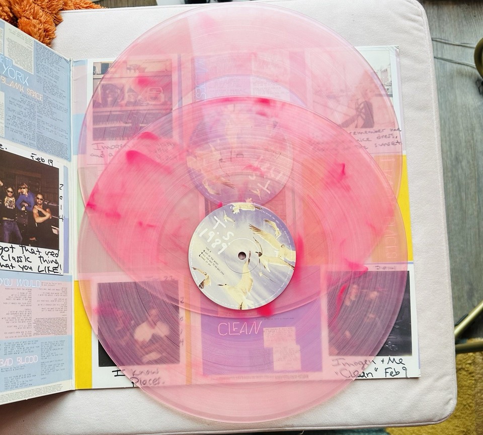 Taylor Swift - 1989 [RSD 2018 - Crystal Clear & Pink Vinyl] [/5000 ...