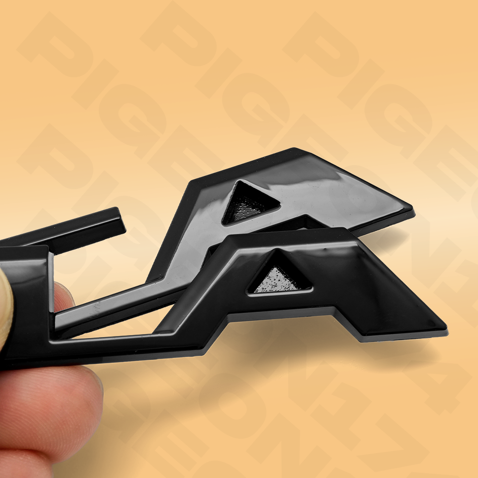 Gloss Black Rear Liftgate Nameplate Emblem Letter Badge For Escalade ...
