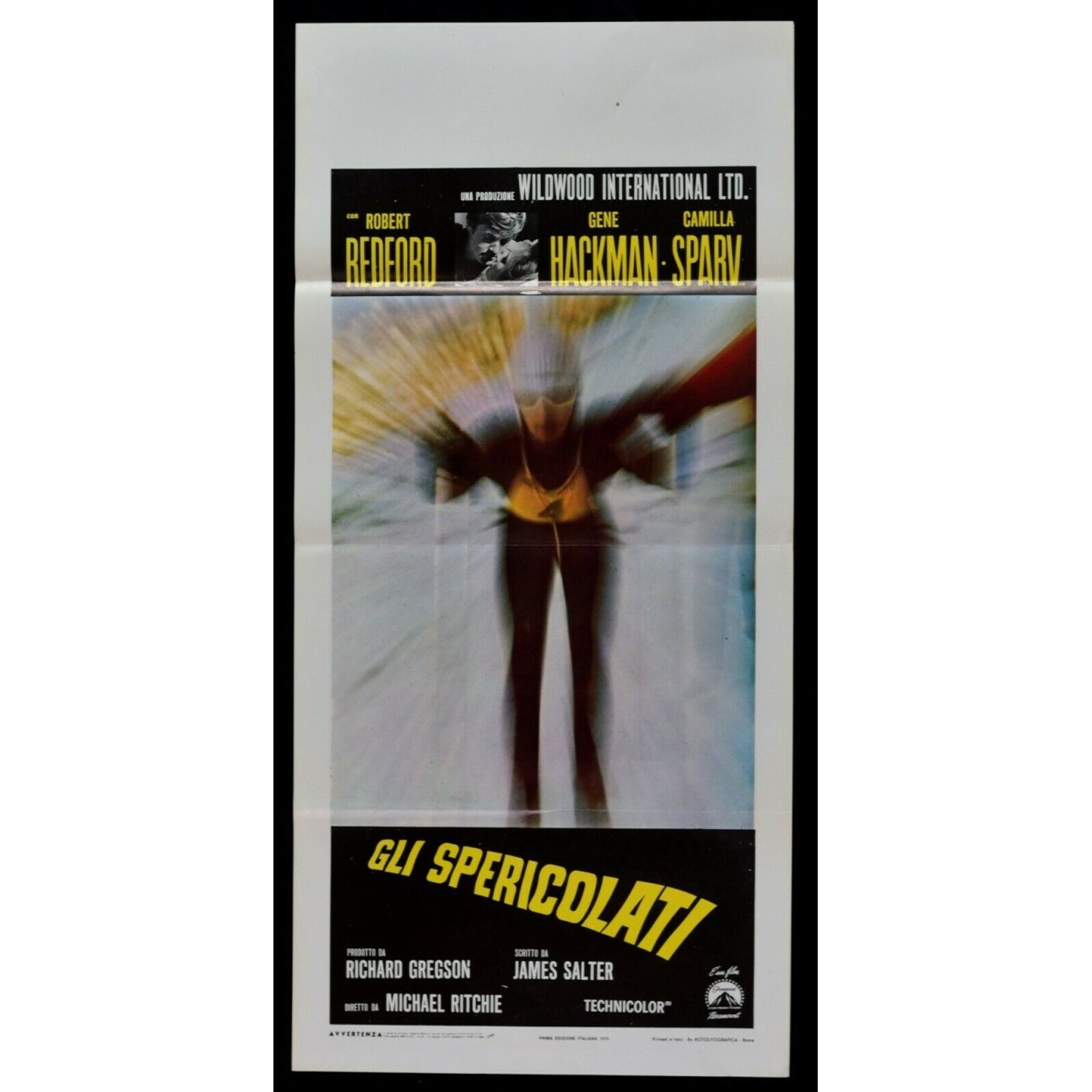 Poster The SPHERE-ICOLATI Robert Redford Gene Hackman Camilla Ski Snow ...