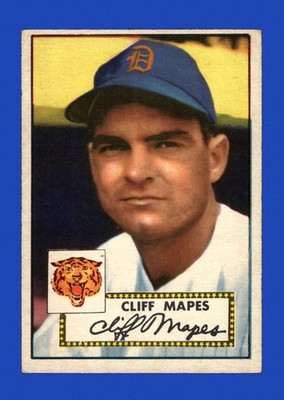 1952 Topps Set-Break #103 Cliff Mapes VG-VGEX *GMCARDS* | eBay