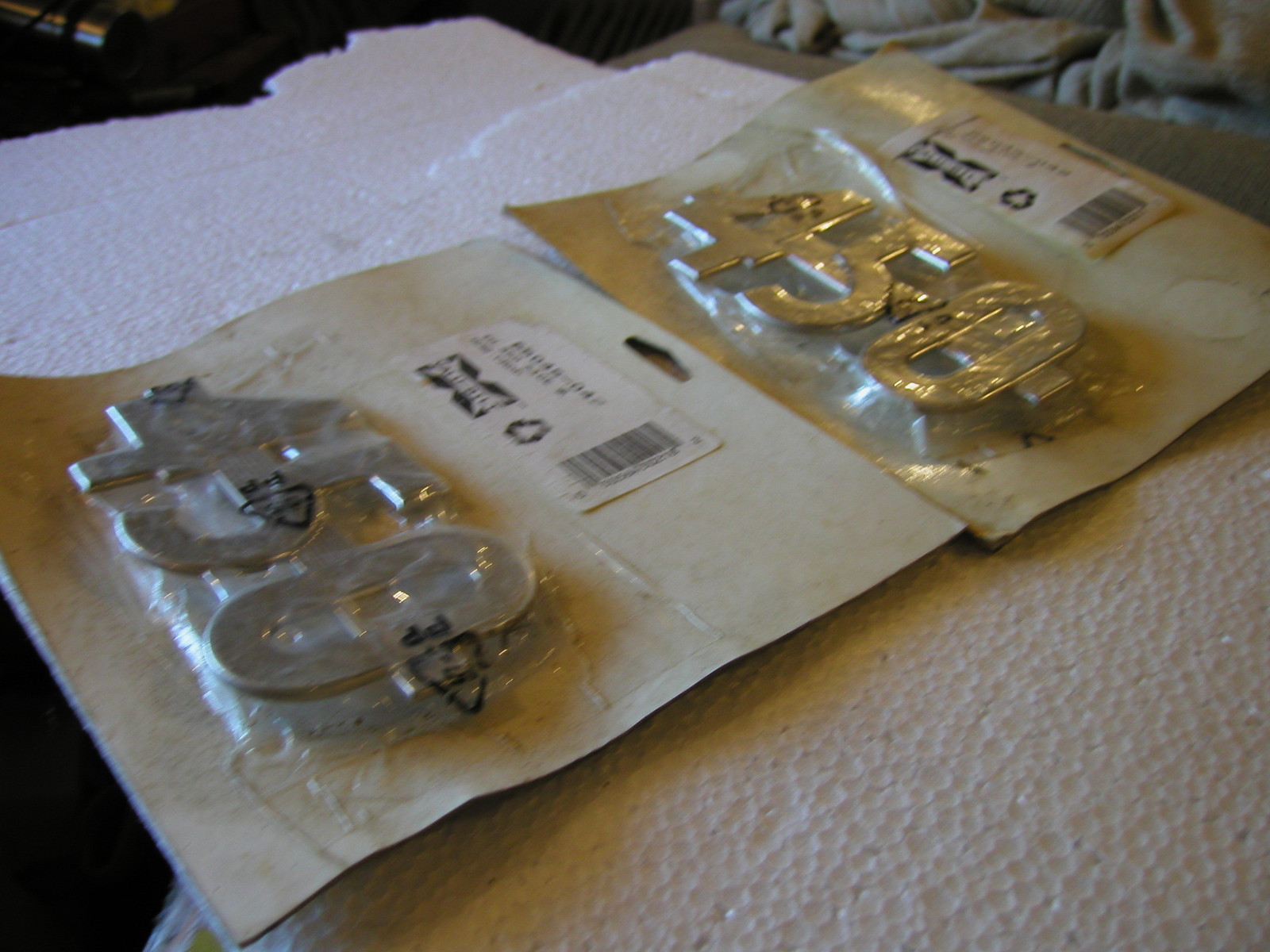 Farmall 400 tractor NOS IHC Pair/set IH 4-5-0 chrome hood emblems | eBay