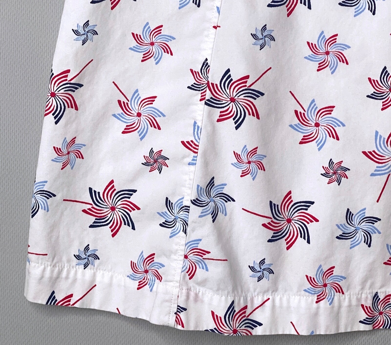 JANIE & JACK Nantucket Nostalgia Red White Blue Pinwheels Dress Girls ...