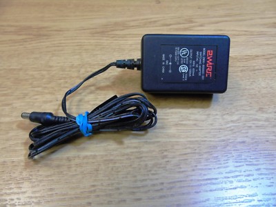 2Wire AC Adapter 2900-800003-001 SA120A-1217-CG 120V, 60Hz, 600mA , 12v ...