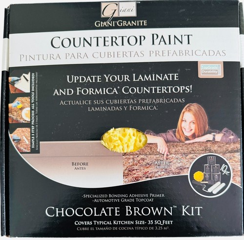 Giani Countertop Complete Paint Kit - CHOCOLATE BROWN - NEW IN FACTORY ...