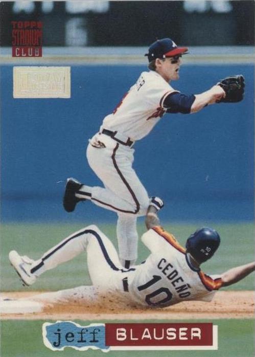 1994 Topps Stadium Club - Jeff Blauser #229 1st Day Issue /2000 for ...