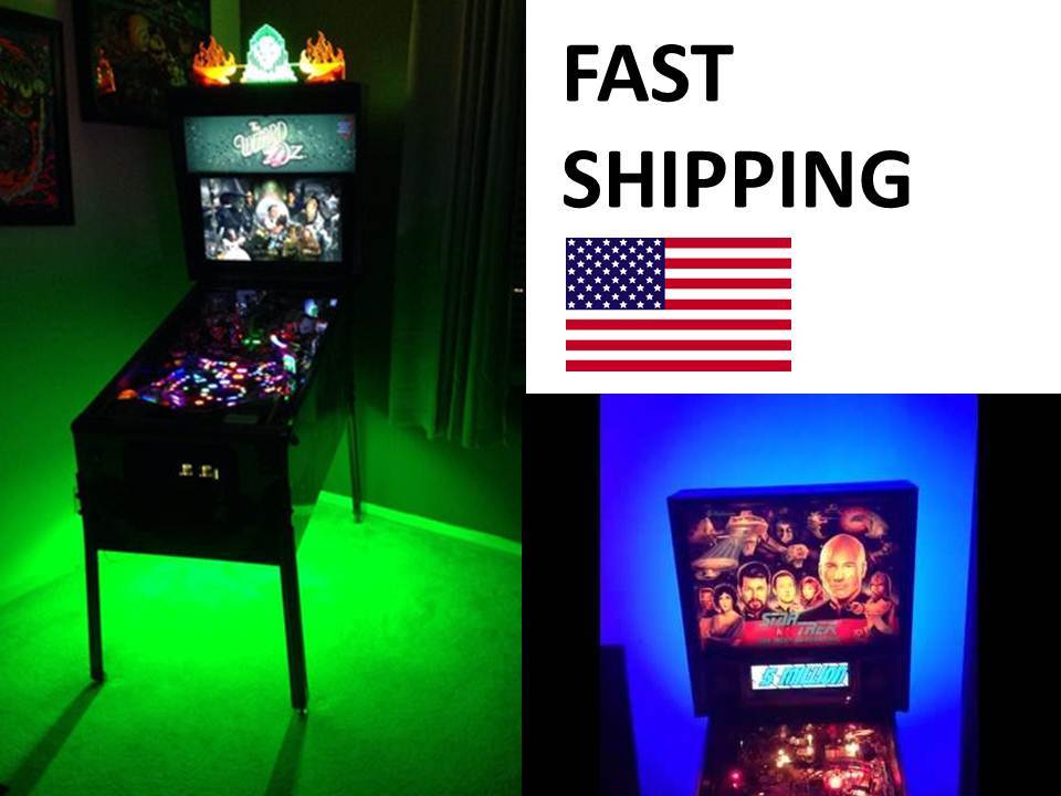 PINBALL Machine LED L.E.D. Lighitg KIT - Super BRIGHT part all colors ...