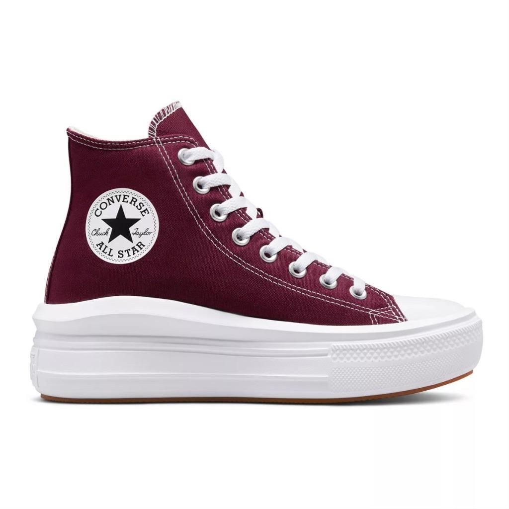 New NIB Converse Beetroot Deep Red Chuck Taylor All Star Platform Move ...