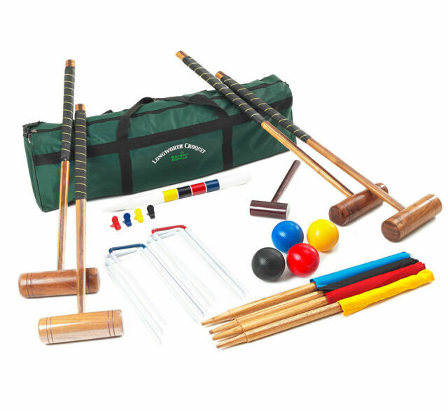 Garden Games 2107 Longworth Croquet Set- 4 Players for sale online | eBay