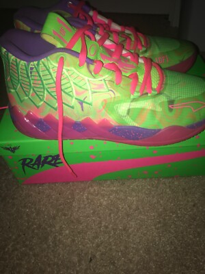 PUMA x LAMELO BALL MB.01 Inverse Toxic Men's Basketball Shoes | eBay