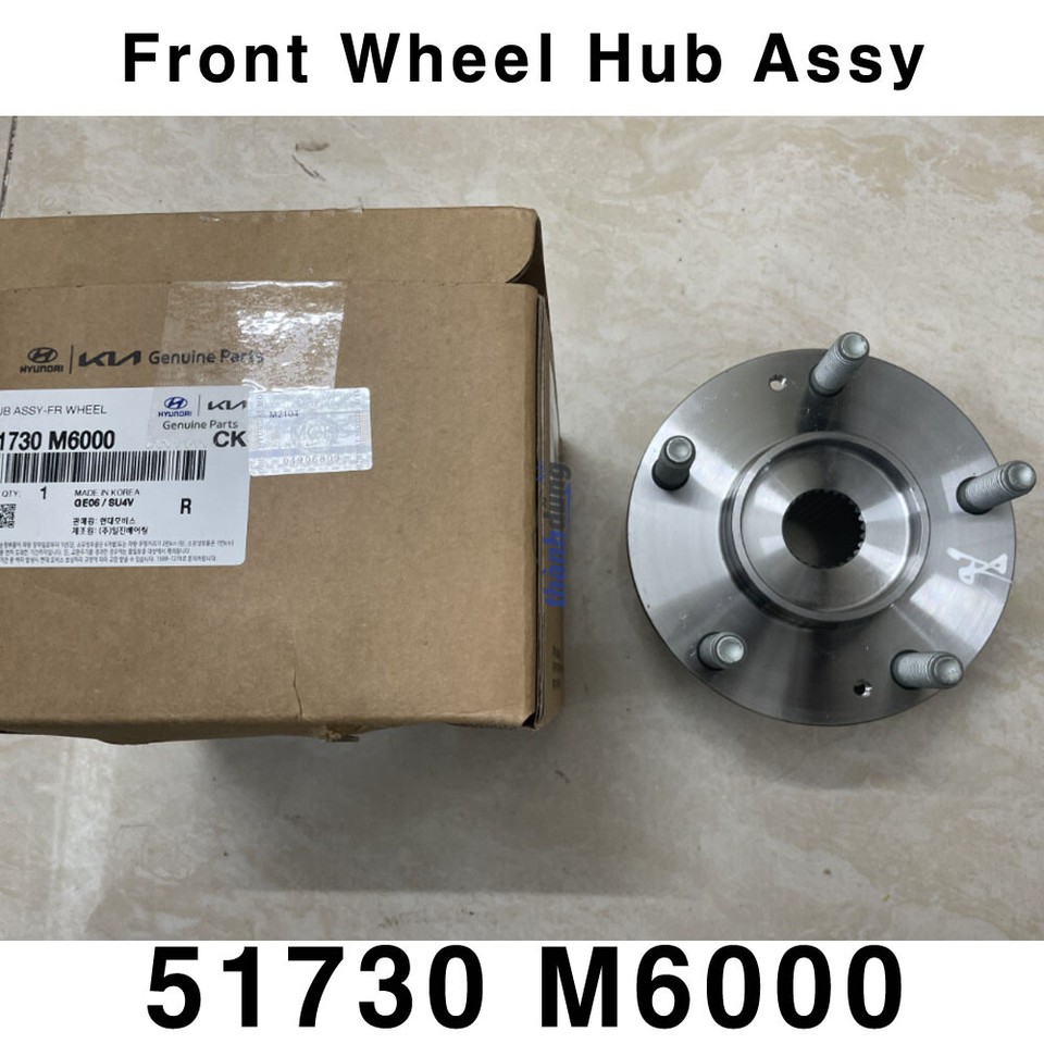 OEM Front Wheel Hub Assy 51730M6000 for Hyundai Elantra 21-22, Kia ...