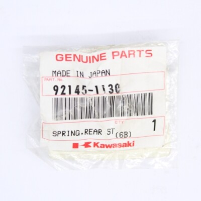 Kawasaki Spring, Rear Part Number - 92145-1130 | eBay