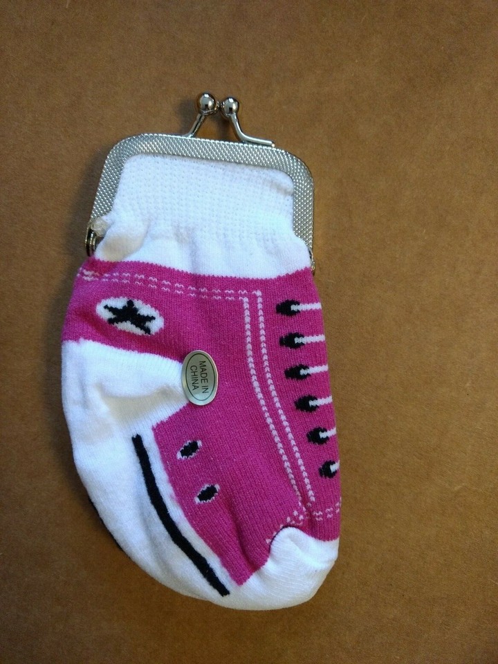 Sock Purse Baby Coin Change Cat Dog Shoe Star Monkey Heart Frog Cow 15% ...