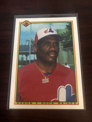1990 Bowman Tim Rock Raines #118 Montreal Expos NM-MINT | eBay