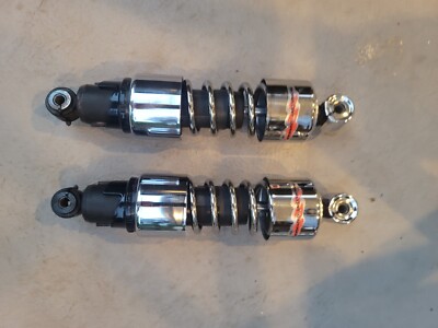 Progressive Suspension Chrome 13" Adjustable Rear Shocks Harley ...