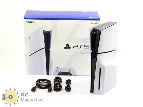 AS IS - BANNED Sony PlayStation 5 PS5 Slim Console Disc Edition 1TB CFI ...