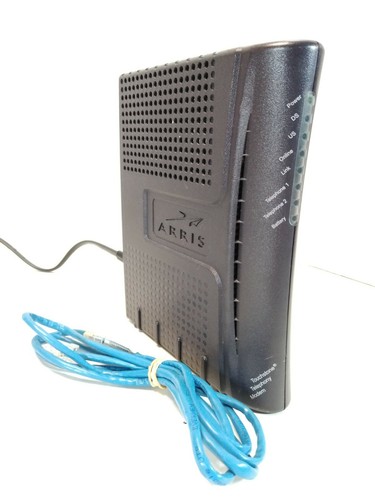 ARRIS Touchstone TM602G DOCSIS W/ Power & Ethernet Cable | eBay