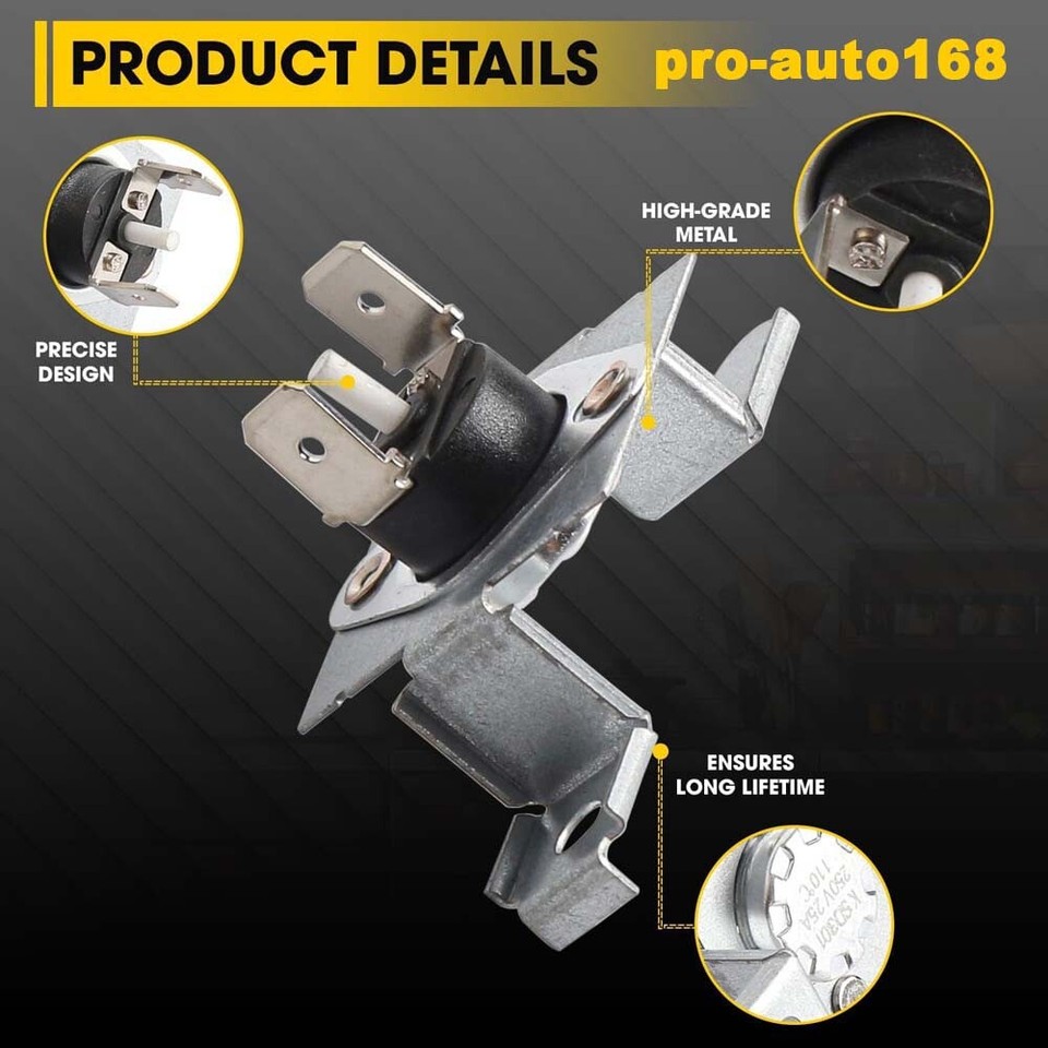 6931EL3003D High Limit Dryer Thermostat Thermal Fuse for LG PS3530485 ...