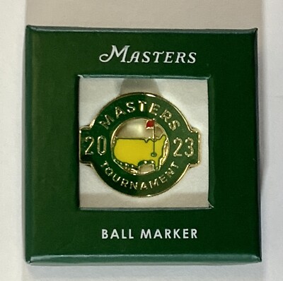 2023 Masters Ball Marker augusta national golf commemorative Jon Rahm ...
