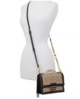 NWT Coach 1941 Riley top handle 22 in Black/Tan/Gold Signature canvas ...