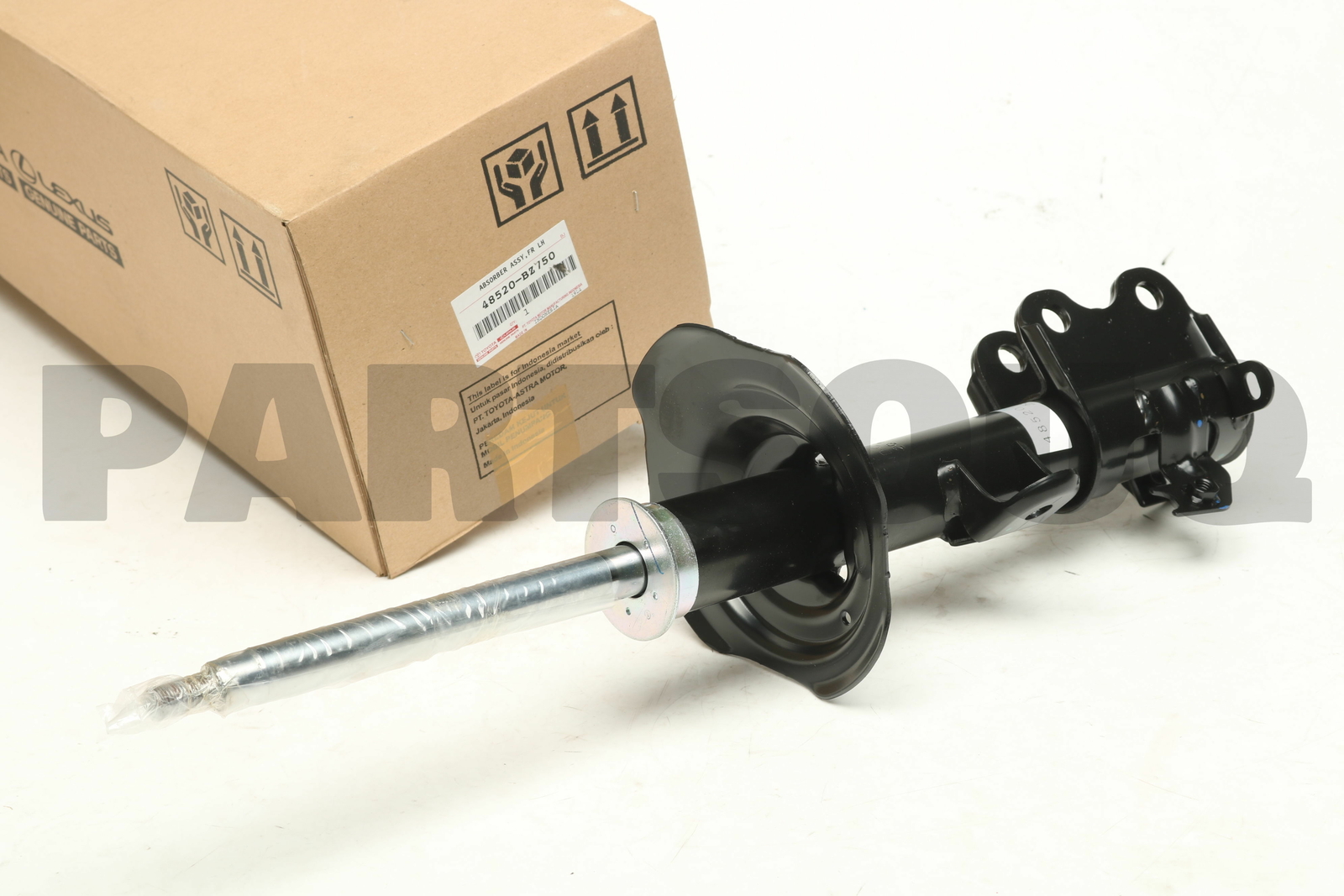 48520BZ750 Genuine Toyota ABSORBER ASSY, SHOCK, FRONT LH 48520-BZ750 | eBay