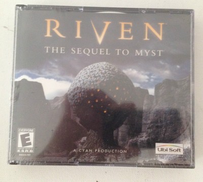 NEW!! Riven: The Sequel to Myst (PC or Mac, 1997) Factory Sealed BIG ...