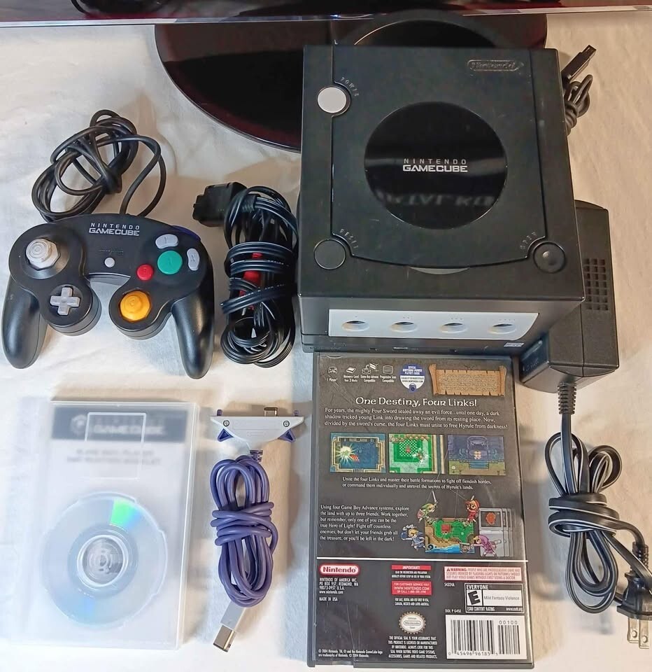 Black Nintendo Game Cube Gameboy Player/Disc | eBay