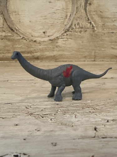 Jurassic World Apatosaurus Dinosaur 4" Mini Figure Battle Damage Mattel Toy | eBay